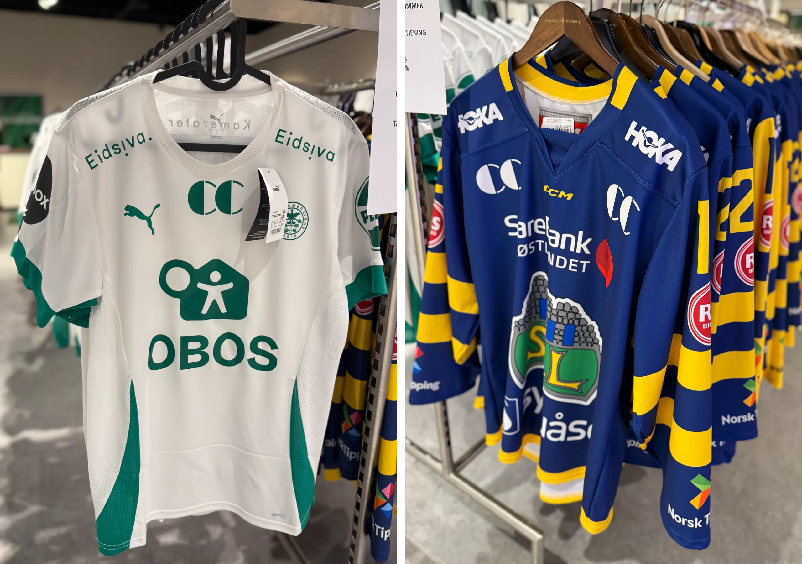 HamKam og Storhamar POP-UP er åpen - CC Hamar